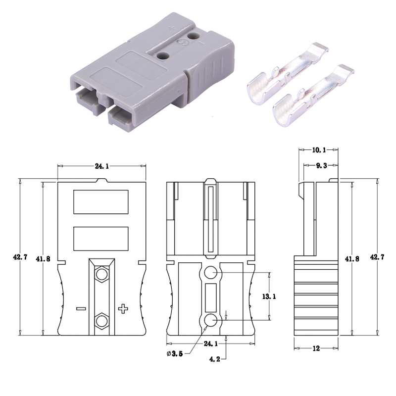 40A 600V Anderson style Connector